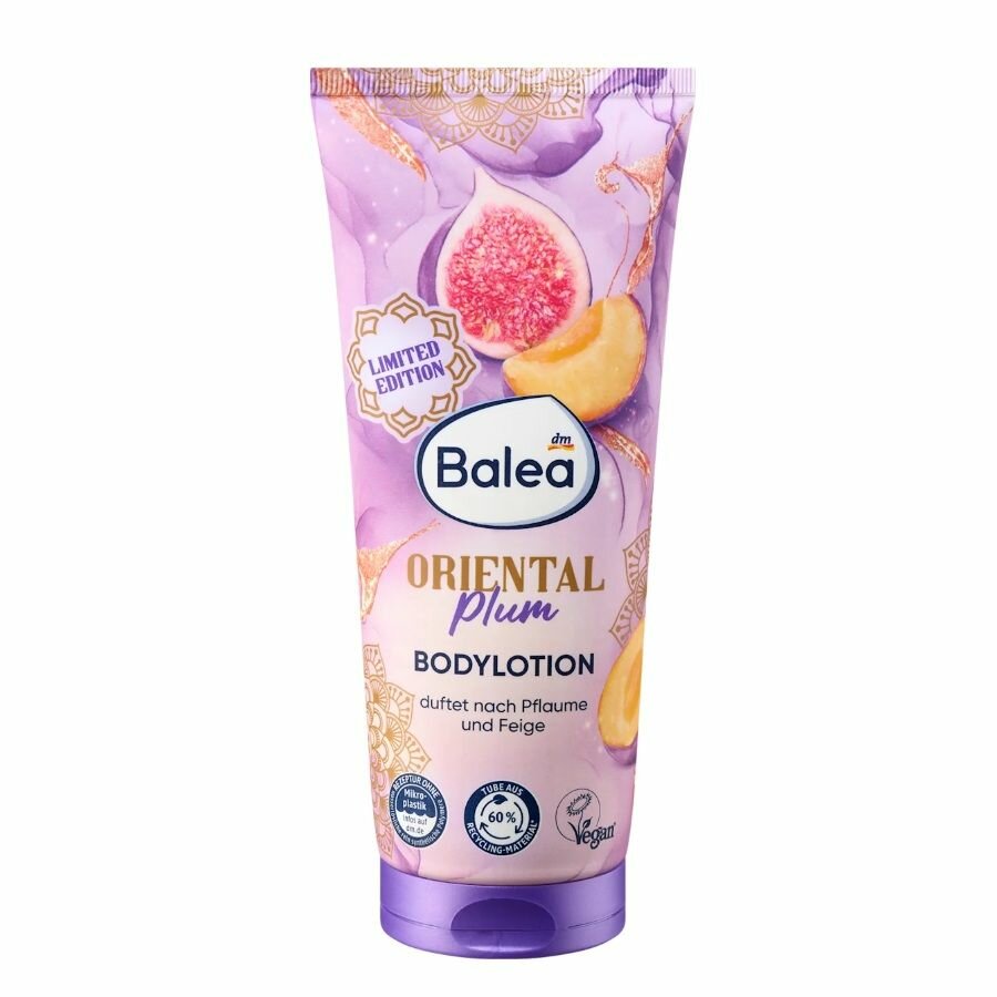 Лосьон для тела Balea - Oriental Plum, увлажнение, 200 мл, 1 шт