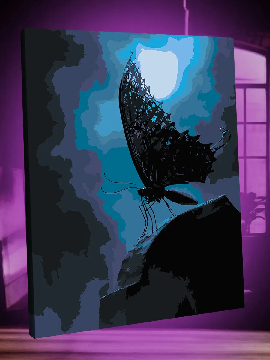 Картина по номерам Бабочка