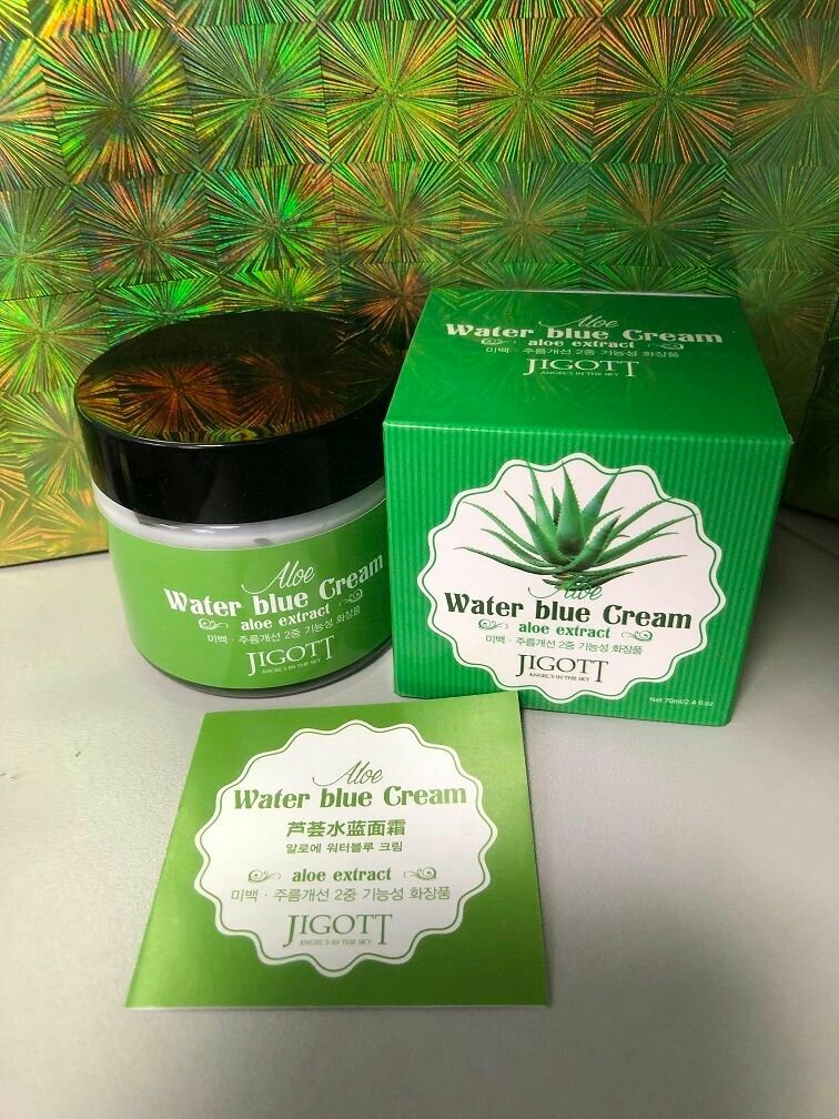 Крем для лица JIGOTT с экстрактом алоэ
