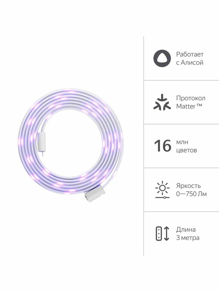 Умная светодиодная лента Яндекс Matter (YNDX-00544)