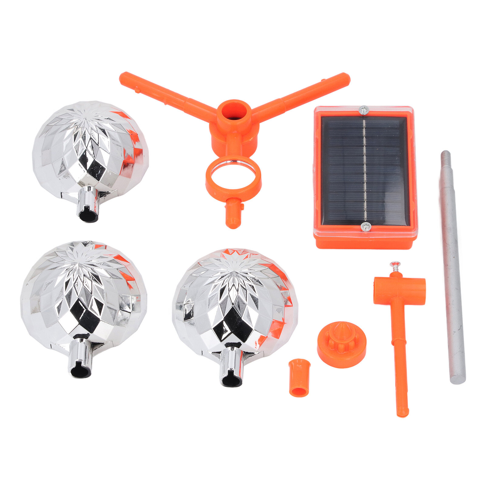 Птицы отражают сдерживающий фактор 2 из 1 визуального и звука страшного 360 градусов вращающихся отражающих птиц сдерживание птиц для сельскохозяйственного сада