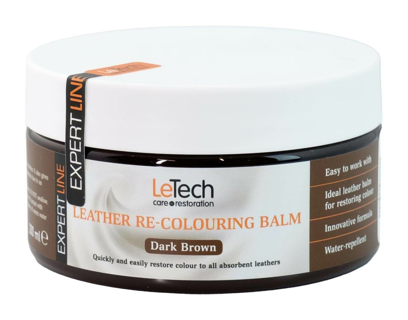 Бальзам для восстановления цвета кожи Leather Re-Colouring Balm, Светло-коричневый