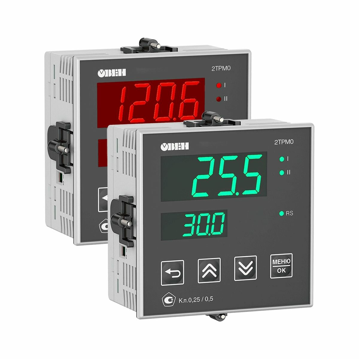 Двухканальный измеритель с интерфейсом2ТРМ0-Щ1. У2. RS RS-485 овен