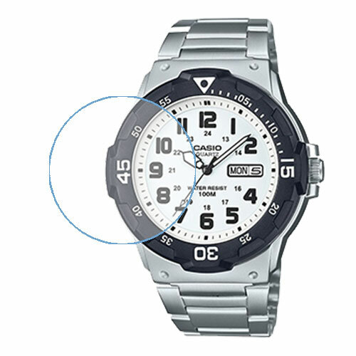 Скрин Мобайл защитный экран для часов Casio MRW-200HD-7BVEF из нано стекло 9H