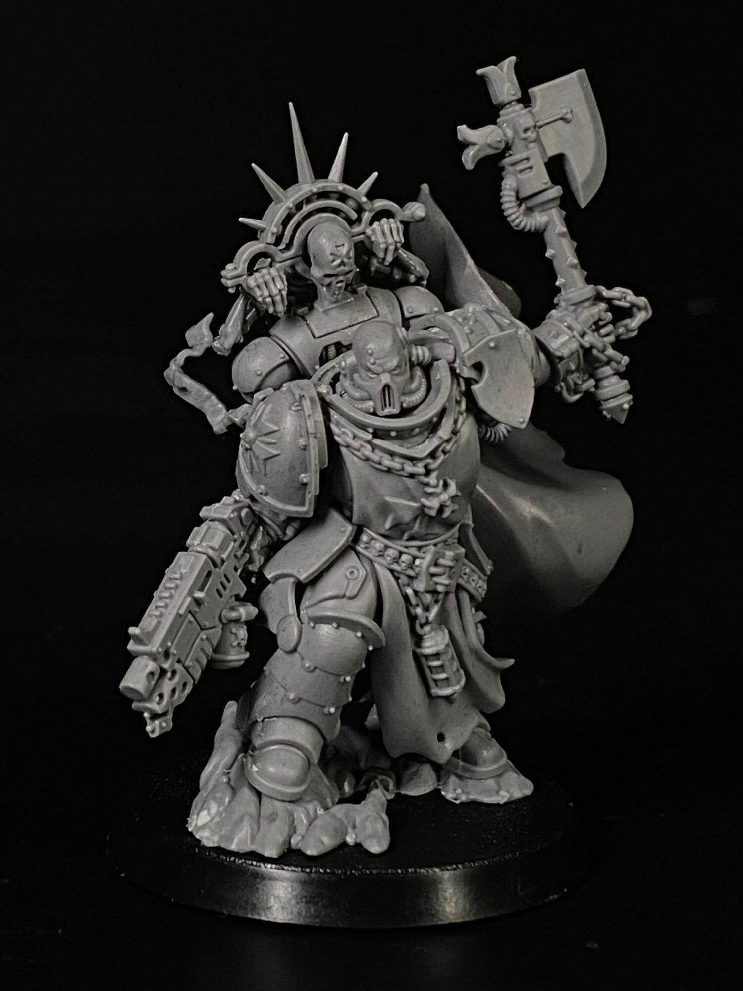 Black templars Marshal. миниатюра по вселенной warhammer 40000