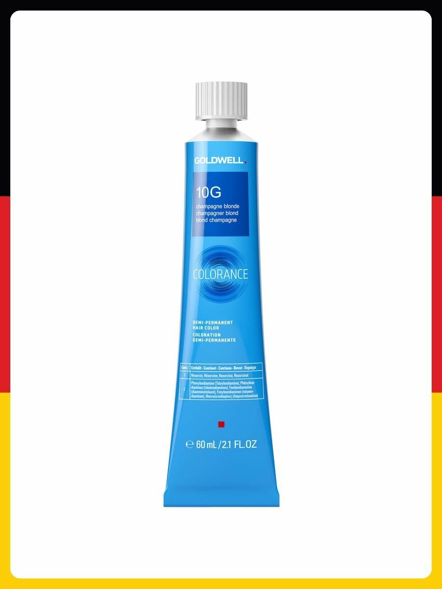 Полуперманентная краска для волос Colorance 10G, оттенок Шампанский блонд , 60 мл