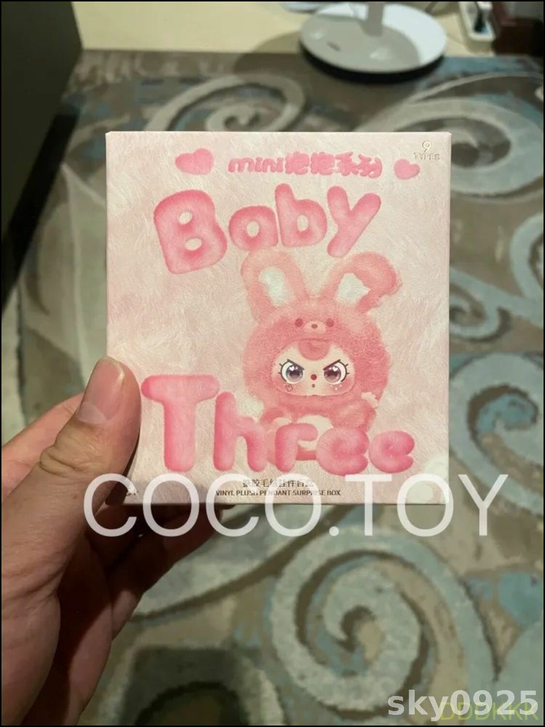 Эксклюзивный слепой бокс Miniso с игрушкой Лабубу Стич Бэби для трехлетнего малыша