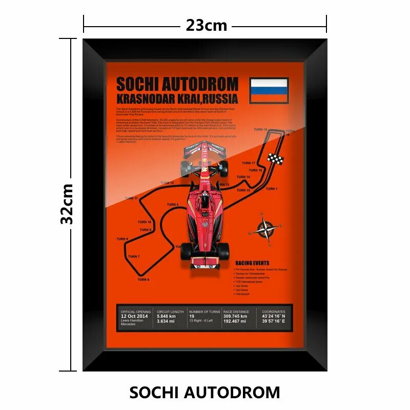 Модель автомобиля Leclerc SF24 1:43