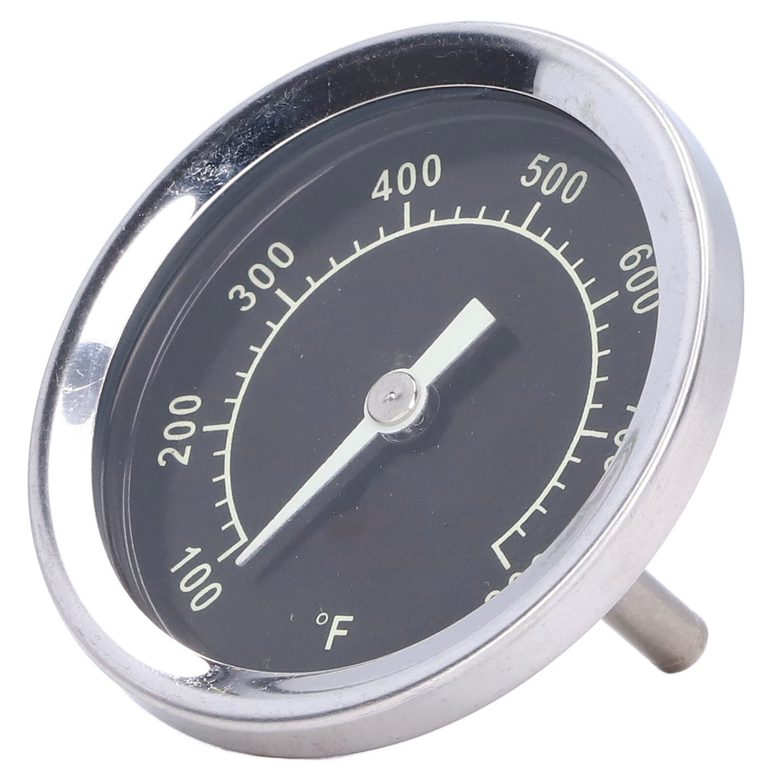 Циферблатный термометр из нержавеющей стали, 100 800 ℉, термометр для печи для барбекю, термометр стрелочного типа