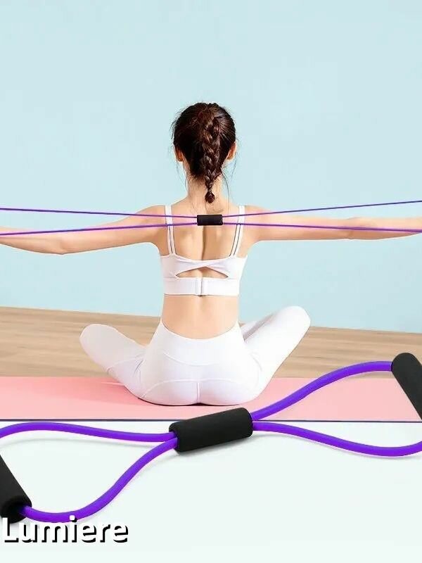 Эспандер спортивный восьмерка для похудения, фитнеса, спорта, йоги дома,1 шт