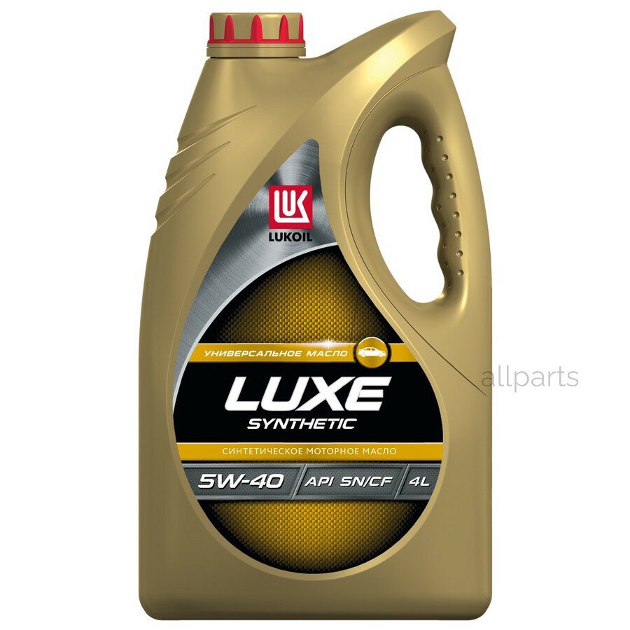 LUKOIL 207465 SAE 5W-40 4L API SN/CF ЛУКОЙЛ люкс синтетическое канистра