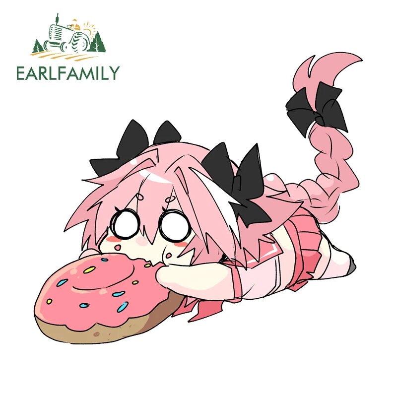 EARLFAMILY Kawaii Astolfo милые аниме автомобильные наклейки модные виниловые наклейки для 13cm