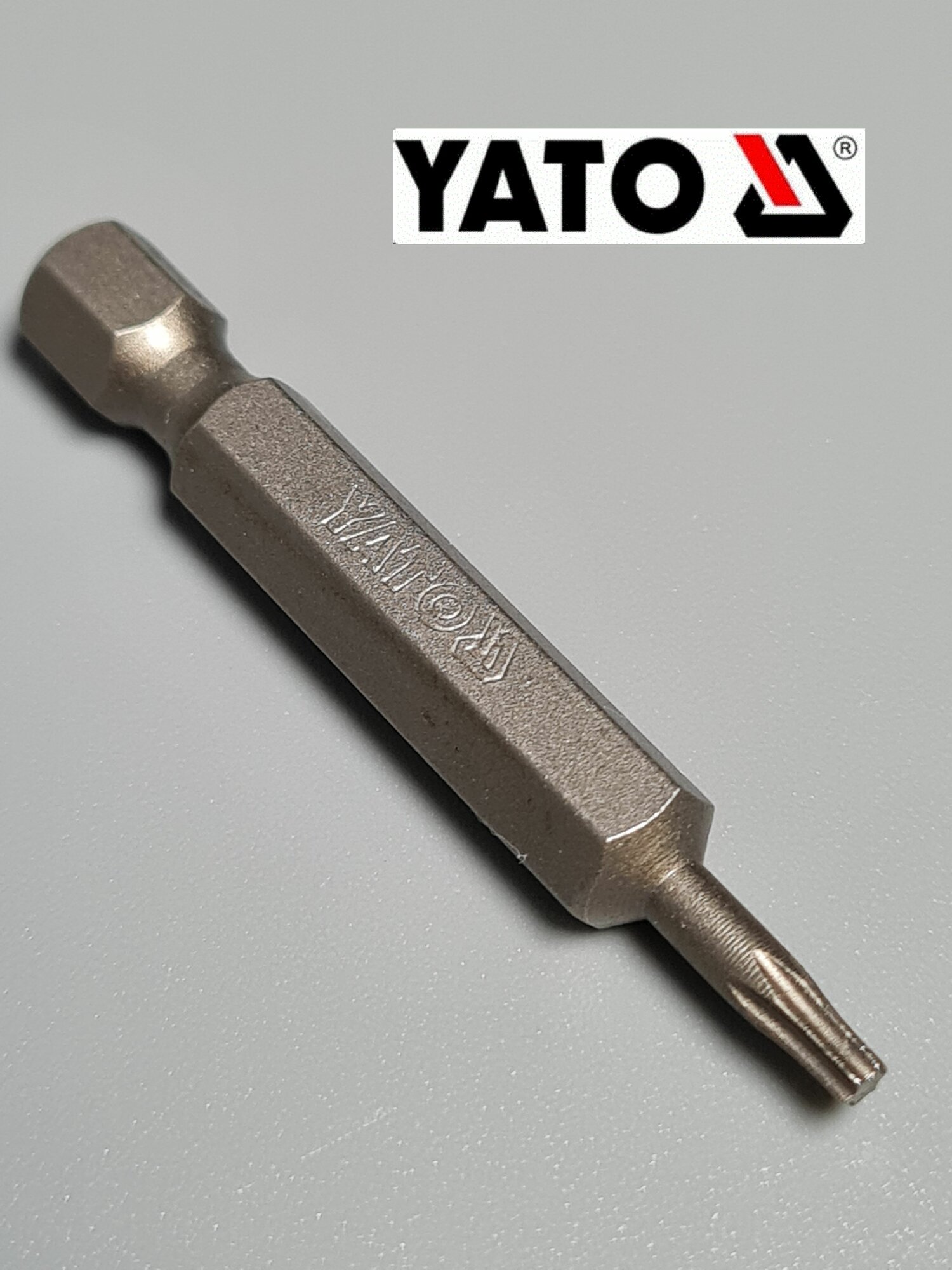 Бита ударная TORX T8, 1/4"х50 мм вставка материал AISI S2, Тайвань, YATO, 7853-12