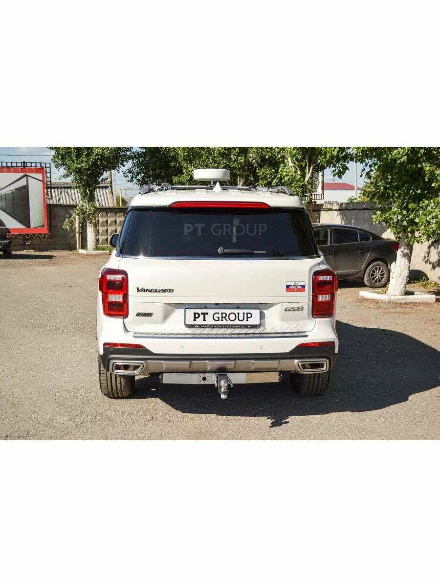 Фаркоп / съемный квадрат / с накладкой GAC (Гак) GS8 2019