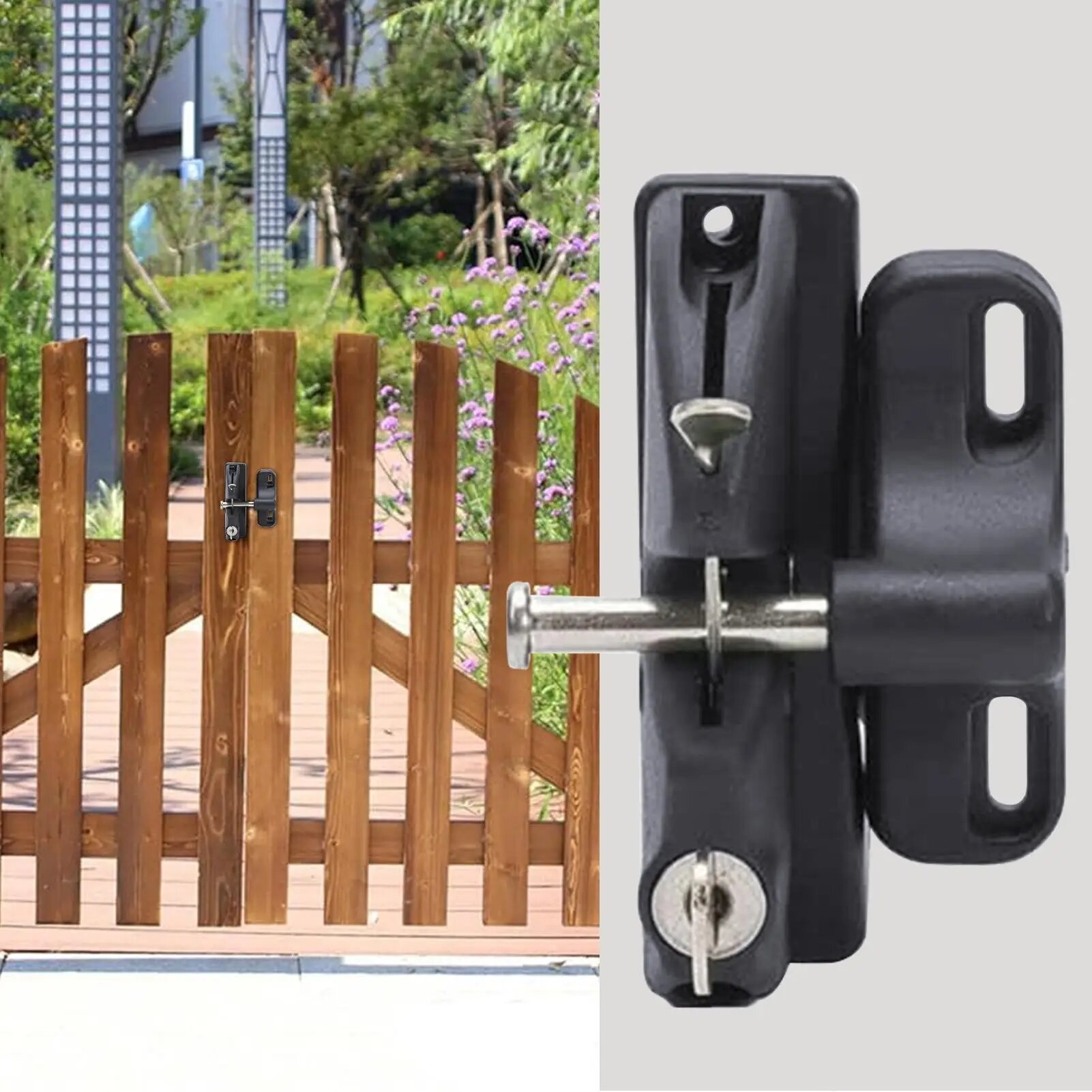 Автоматическая защелка для ворот