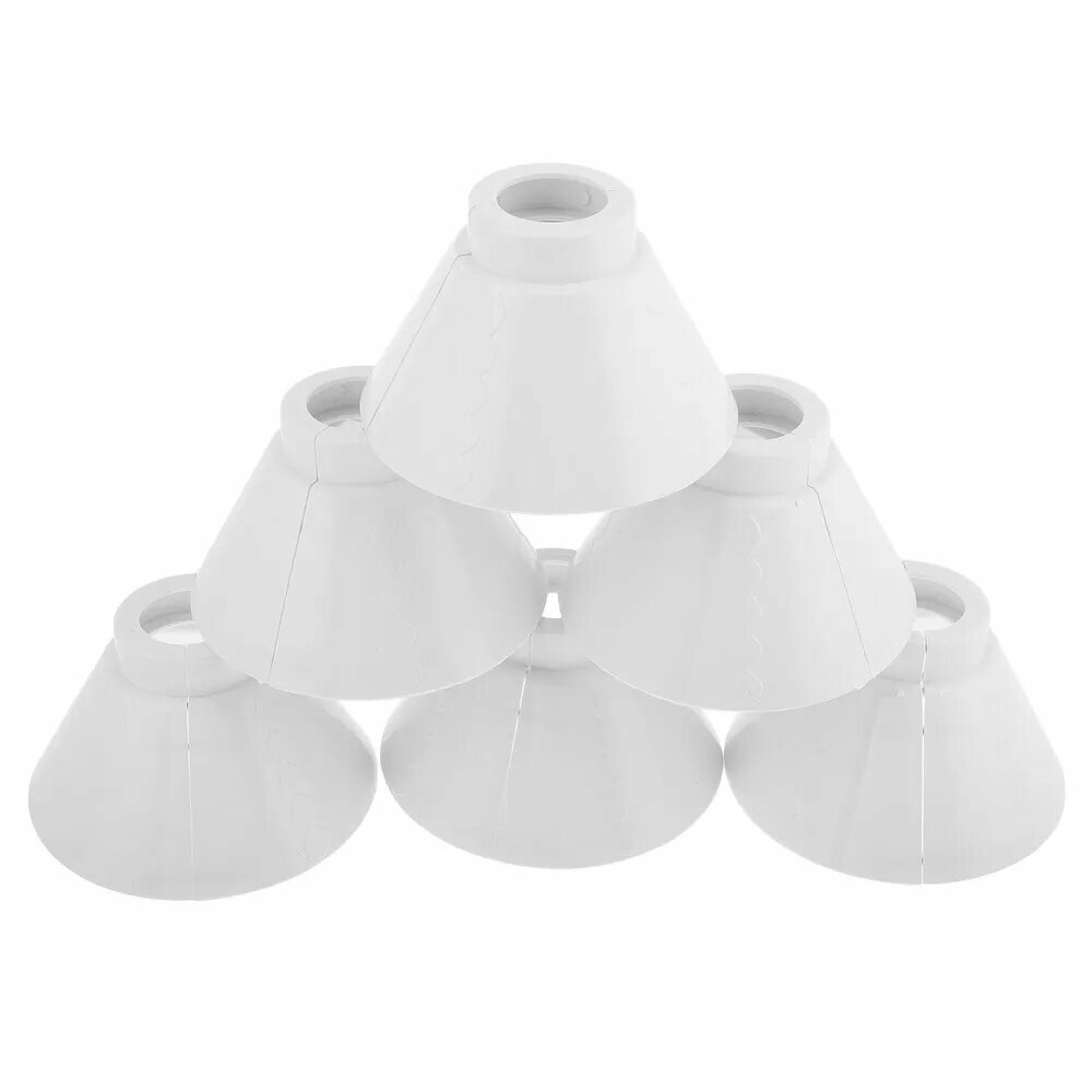 Прочный Набор Колпаков Для Ламп, Совместимость С Различными Приборами, 6 Штук, 11.00X11.00X7.00Cm