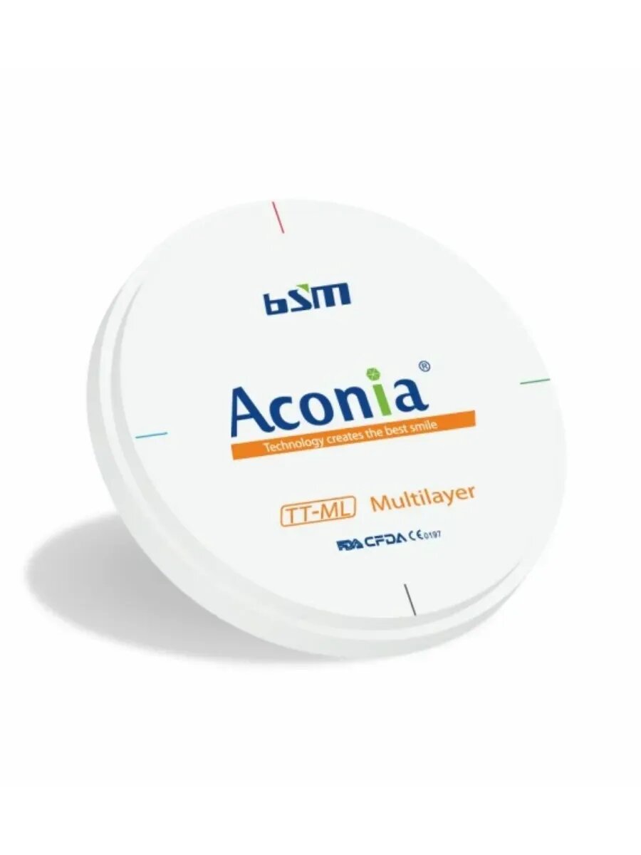 Диск из диоксида циркония Aconia, TT ML, A1, размер 98х16