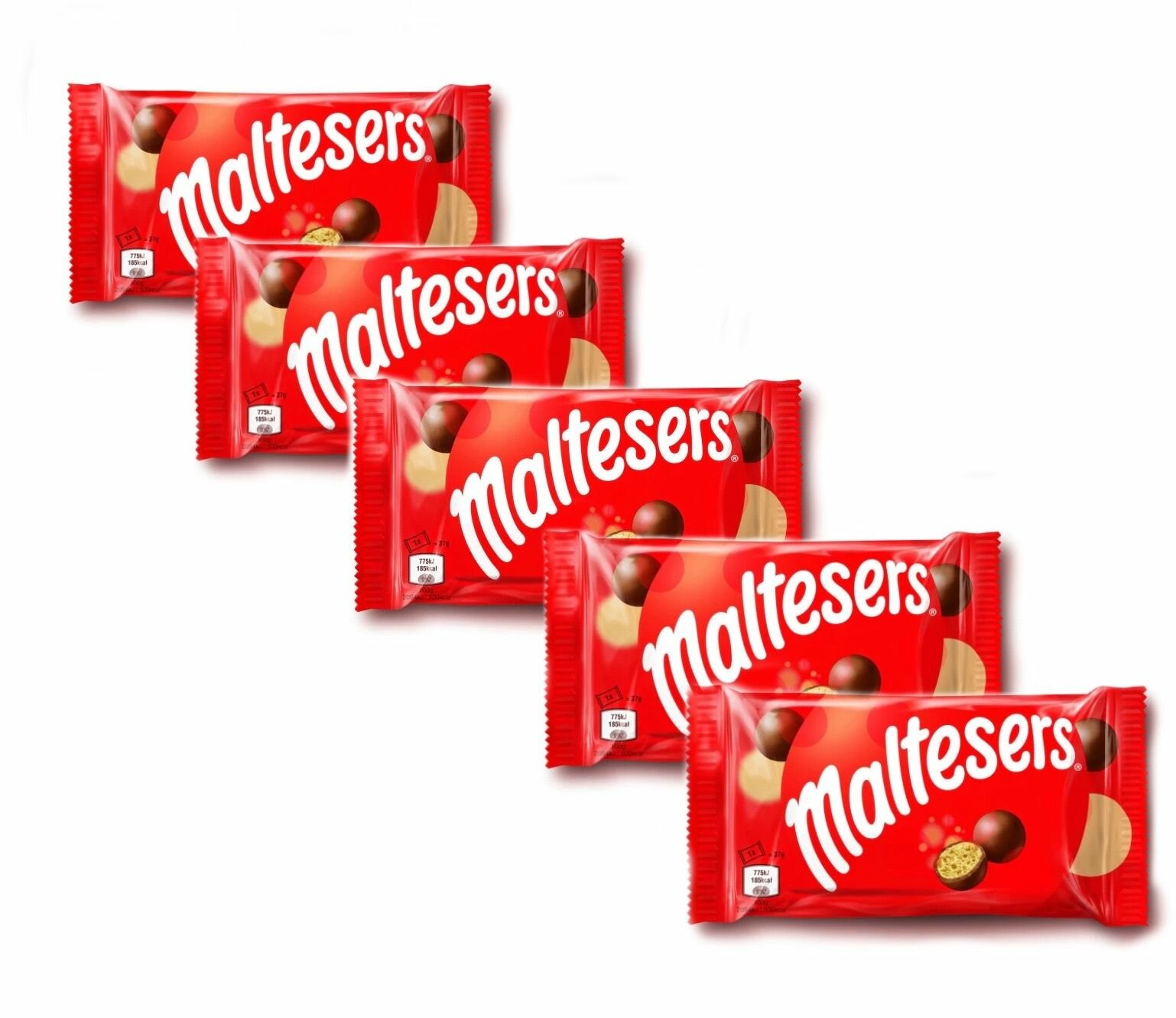 Драже Maltesers хрустящие шарики, покрытые молочным шоколадом 37 гр (5 шт.)