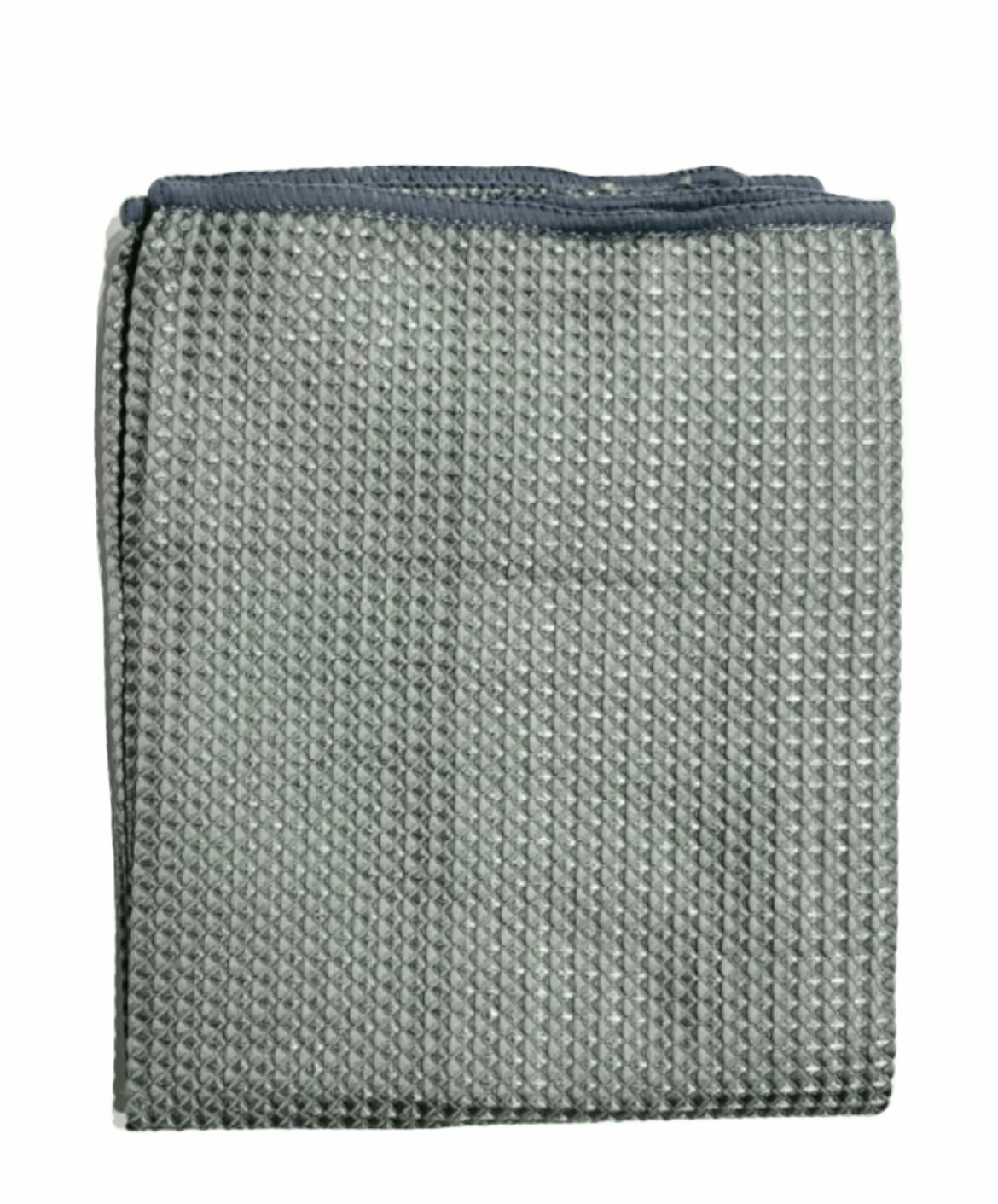 Салфетка из микрофибры вафельная Barracuda 40x40см Серая