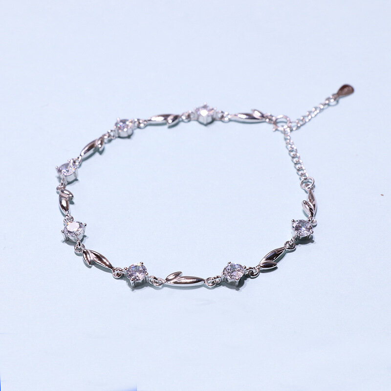 Браслет для гадания, YM 925 Серебро Любовь Удача Талисман Платина Подарок