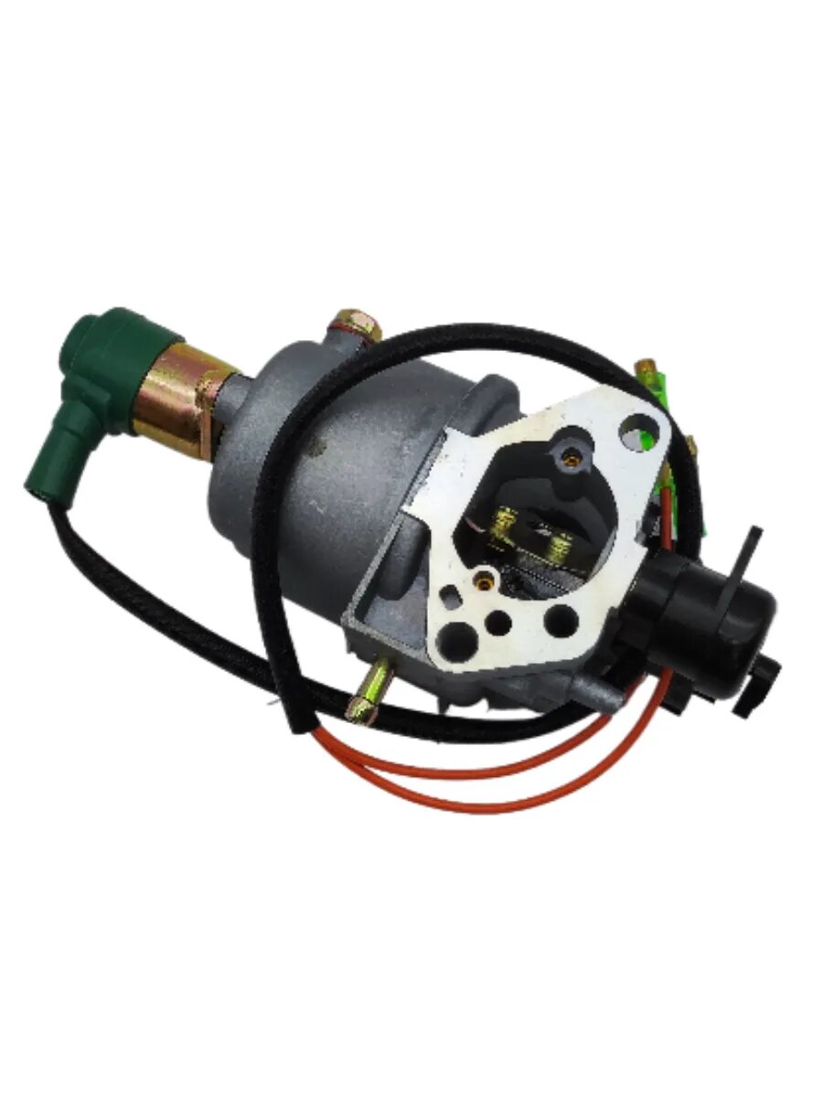 Карбюратор для двигателей 188F/GX390(с элект-м, без рычага)