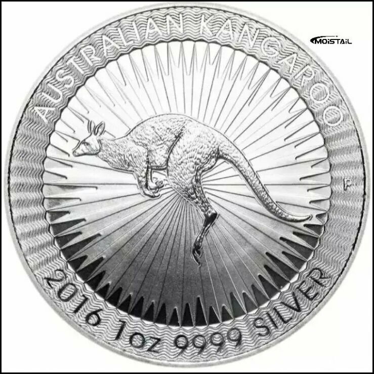 Эксклюзивная памятная монета из серебра 999 пробы 2016 года с Елизаветой II и кенгуру для коллекционирования и подарков