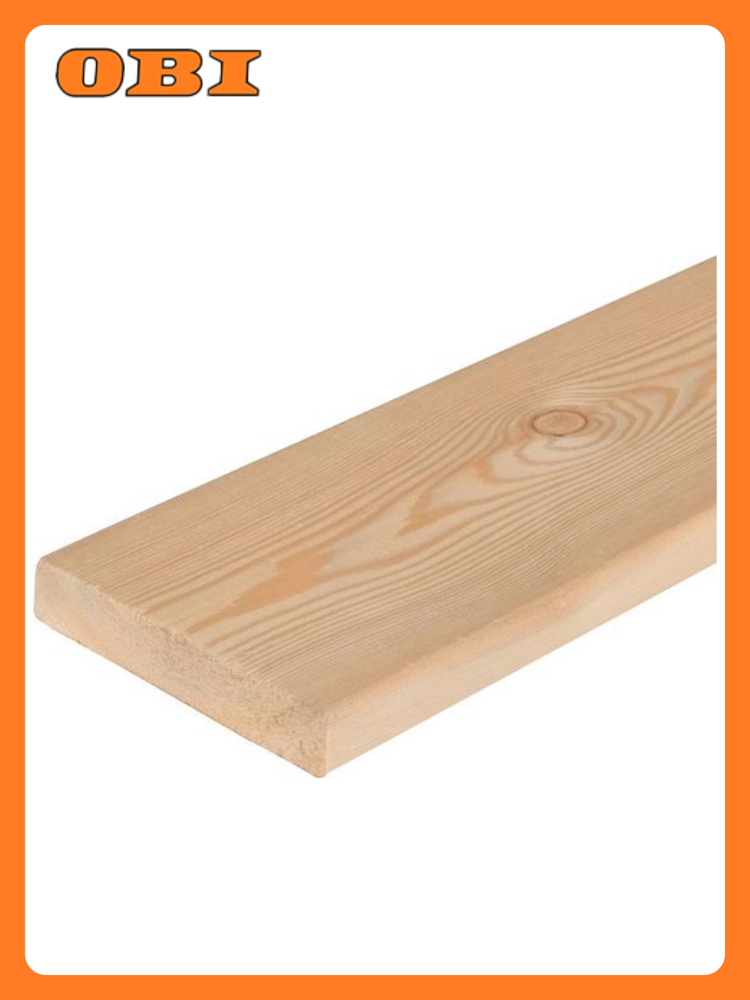 Планкен прямой лиственница АБ 1000х140х20 мм