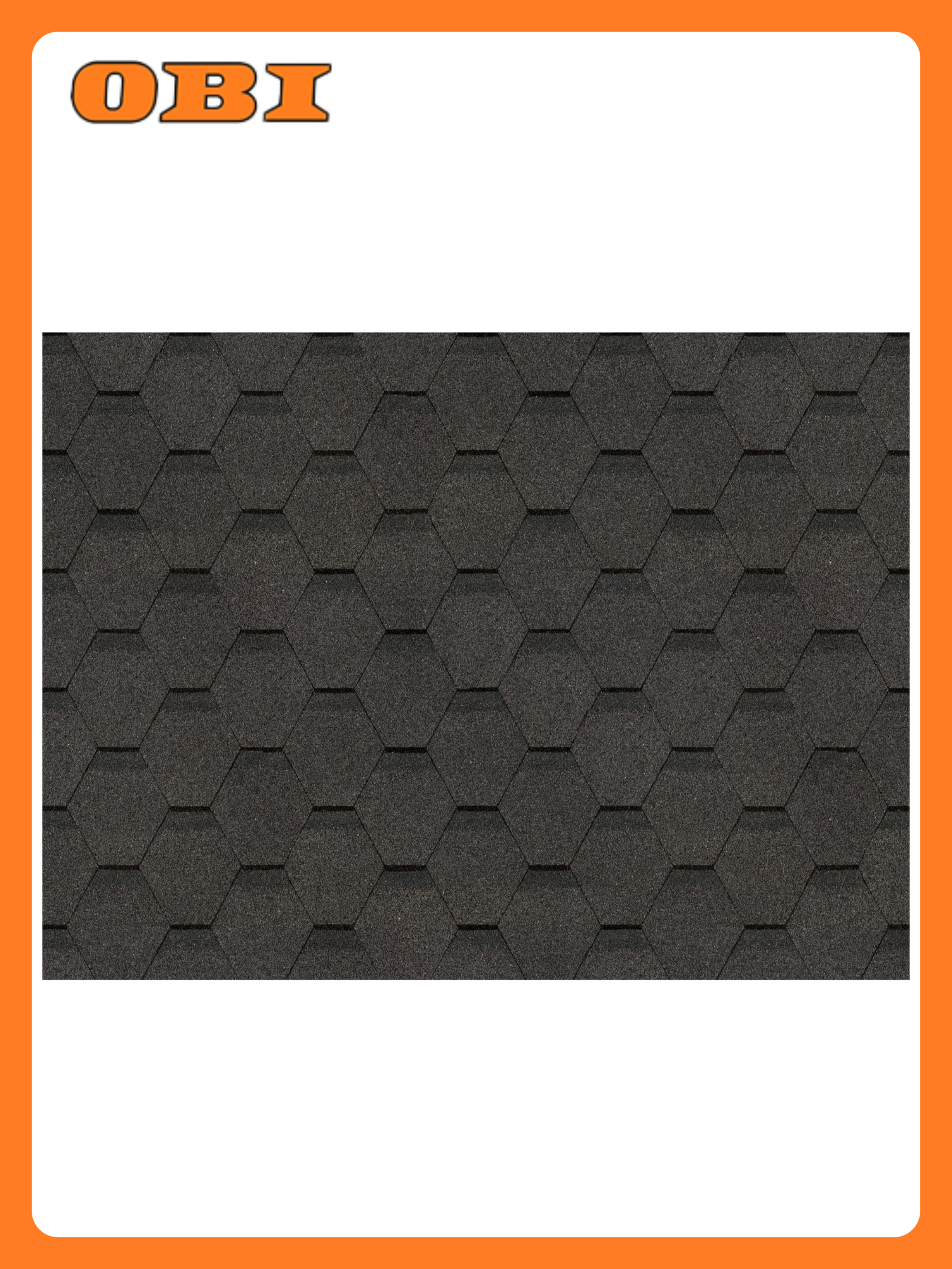 Битумная черепица DOCKE, шестигранная, окисленный битум, гарантия 10 лет