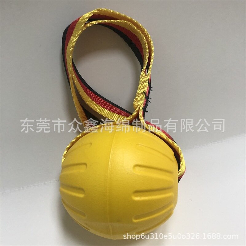 Мяч с германским флагом для собак: 9 см, игрушка для лабрадора и золотистого ретривера, пережевывание и игра