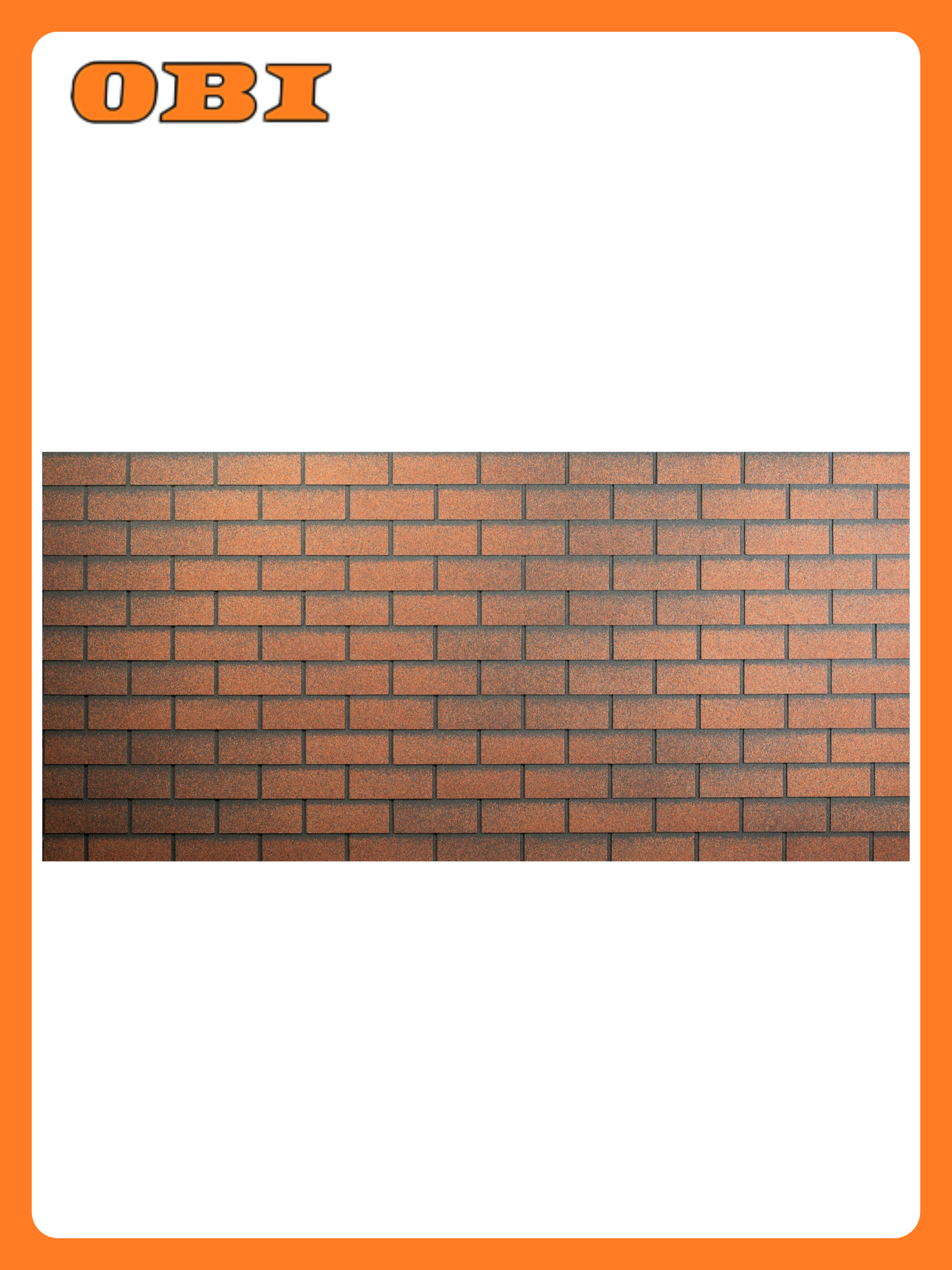 Фасадная плитка Docke "Клубника", красный, 25х100 см, 20 шт.