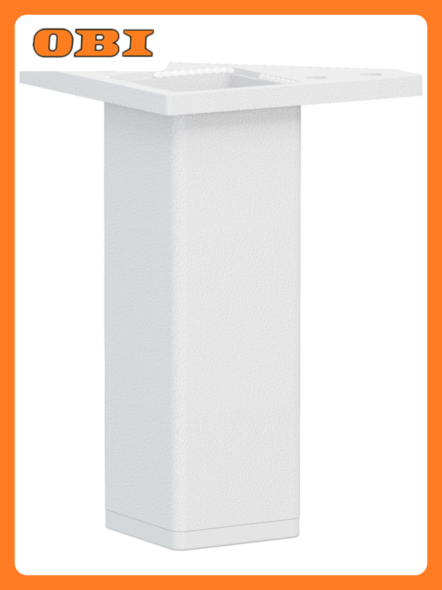 Ножки для мебели 2 шт универсальные UNIVERSAL белый