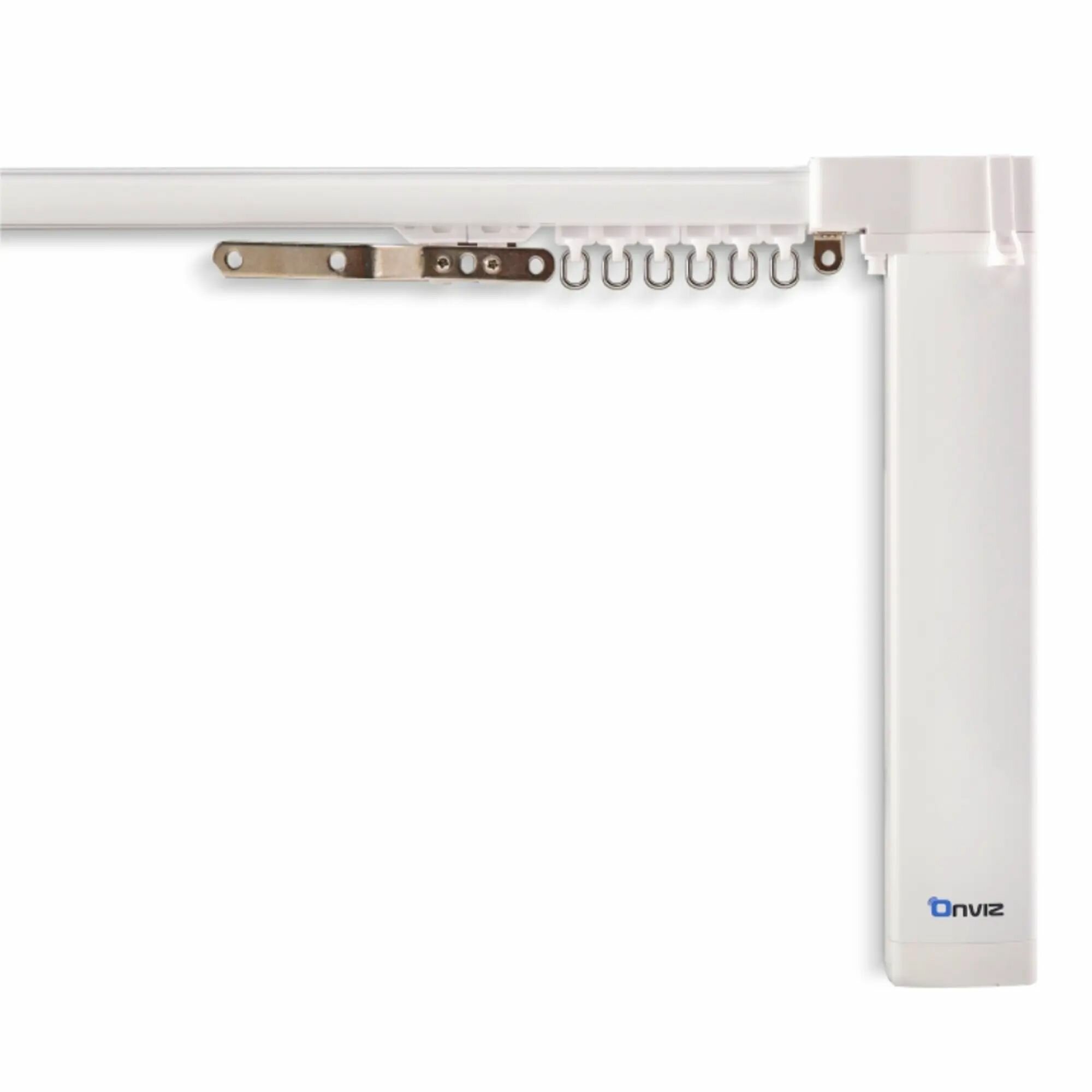 Раздвижной электрокарниз для штор Onviz с пультом ДУ 320 см. открытие вправо