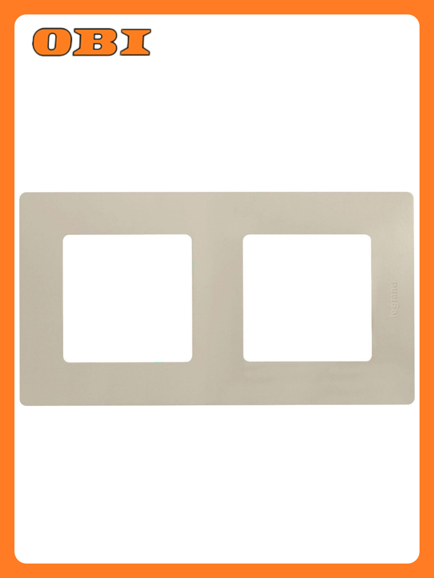 Рамка Legrand Etika 672512, IP20, безвинтовое подключение, серый