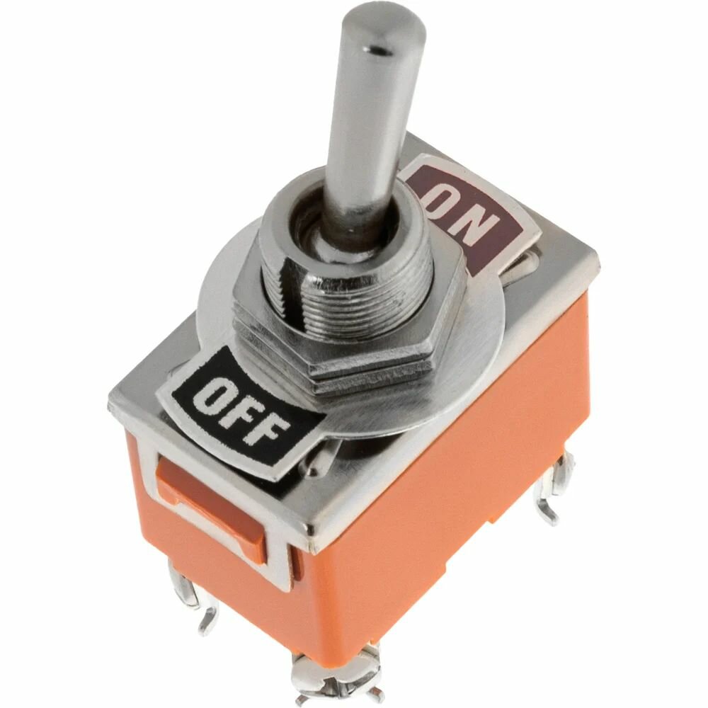 Двухполюсный тумблер REXANT 06-0326-B