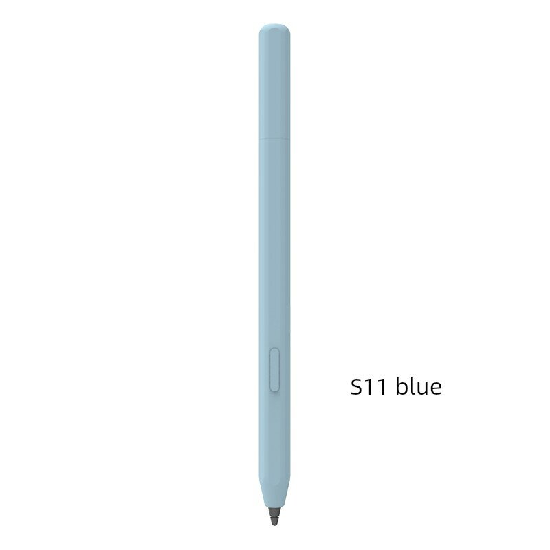 Силиконовый защитный чехол для стилуса Samsung S Pen к Galaxy Tab S11/S11 Ultra - синий, ударопрочный