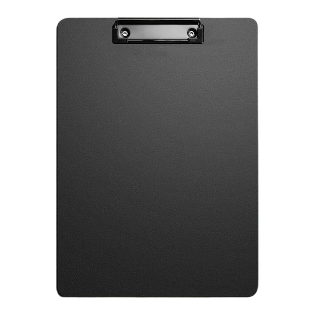 Прочная доска для письма нейтрального цвета Пластиковая доска формата А4 тонкой планировки, идеально подходящая для работы в офисе, школе, на открытом воздухе.