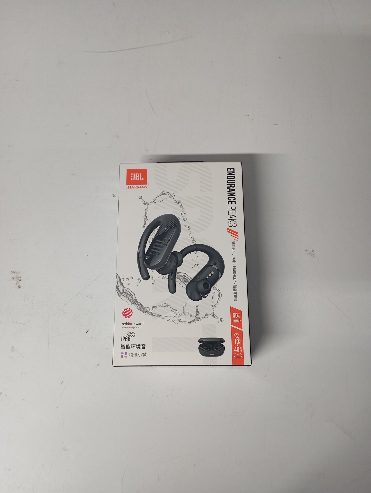 Беспроводные наушники JBL Endurance Peak 3, черный