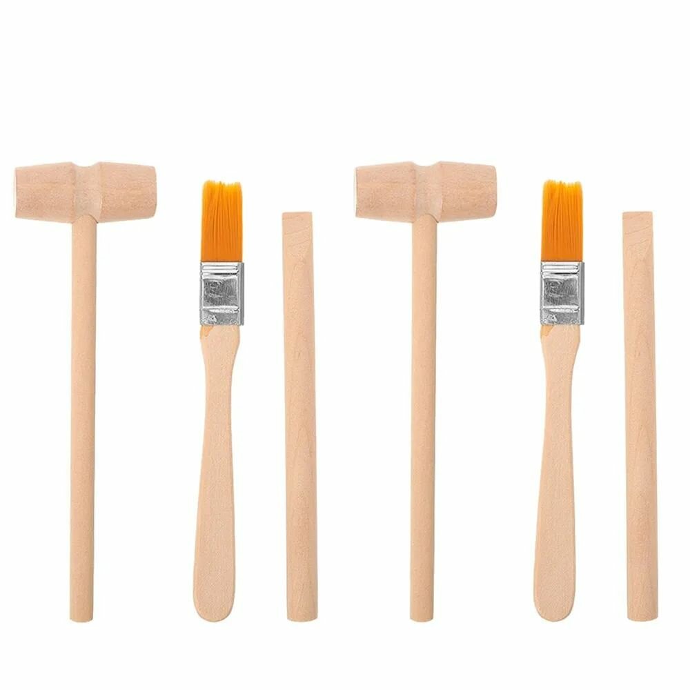 Археологический Набор Для Раскопок, Включающий Молоток, Кельму И Щетку, 6 Штук, Образовательный