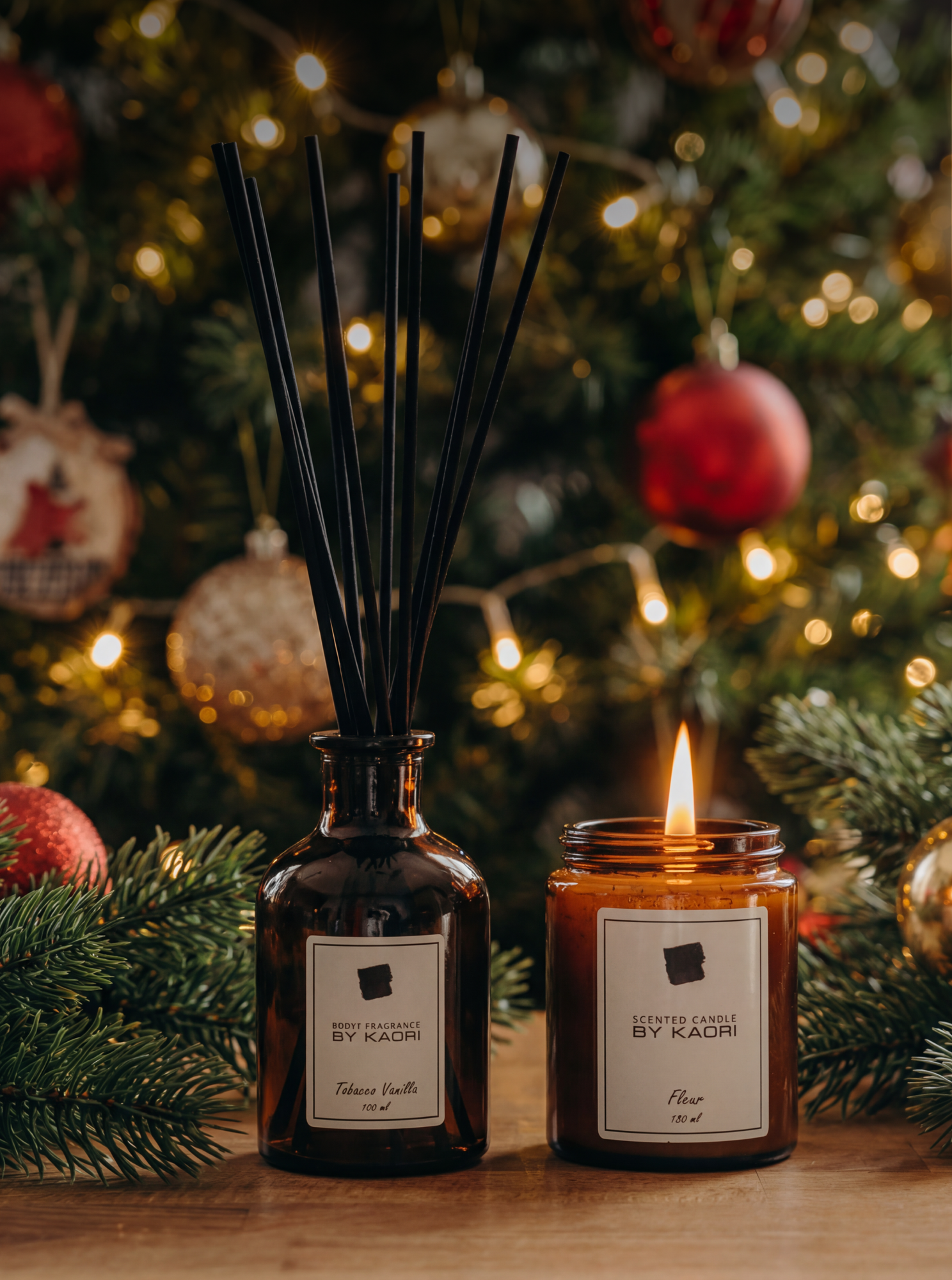 Подарочный набор Must Have BY KAORI Диффузор и свеча, размер S, аромат EDEN (Эден)