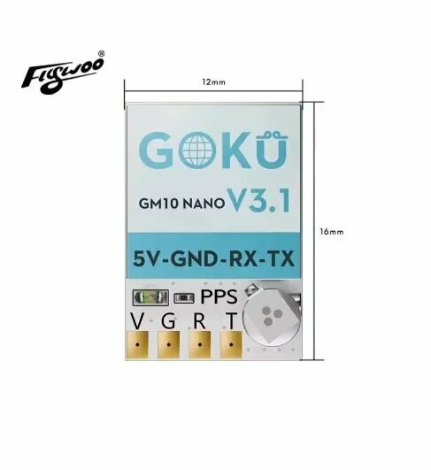 Flywoo GOKU GM10 Nano V3.1 GPS ГПС
