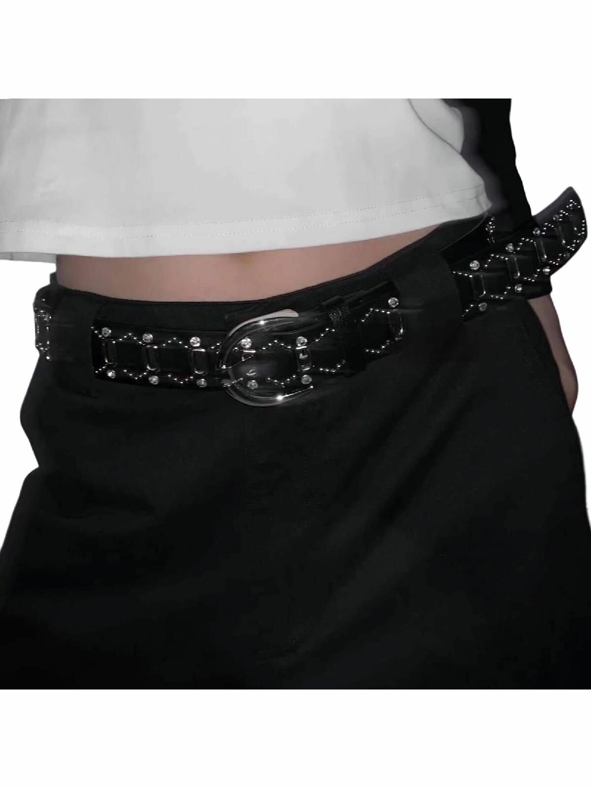 Блестящий пояс с камнями