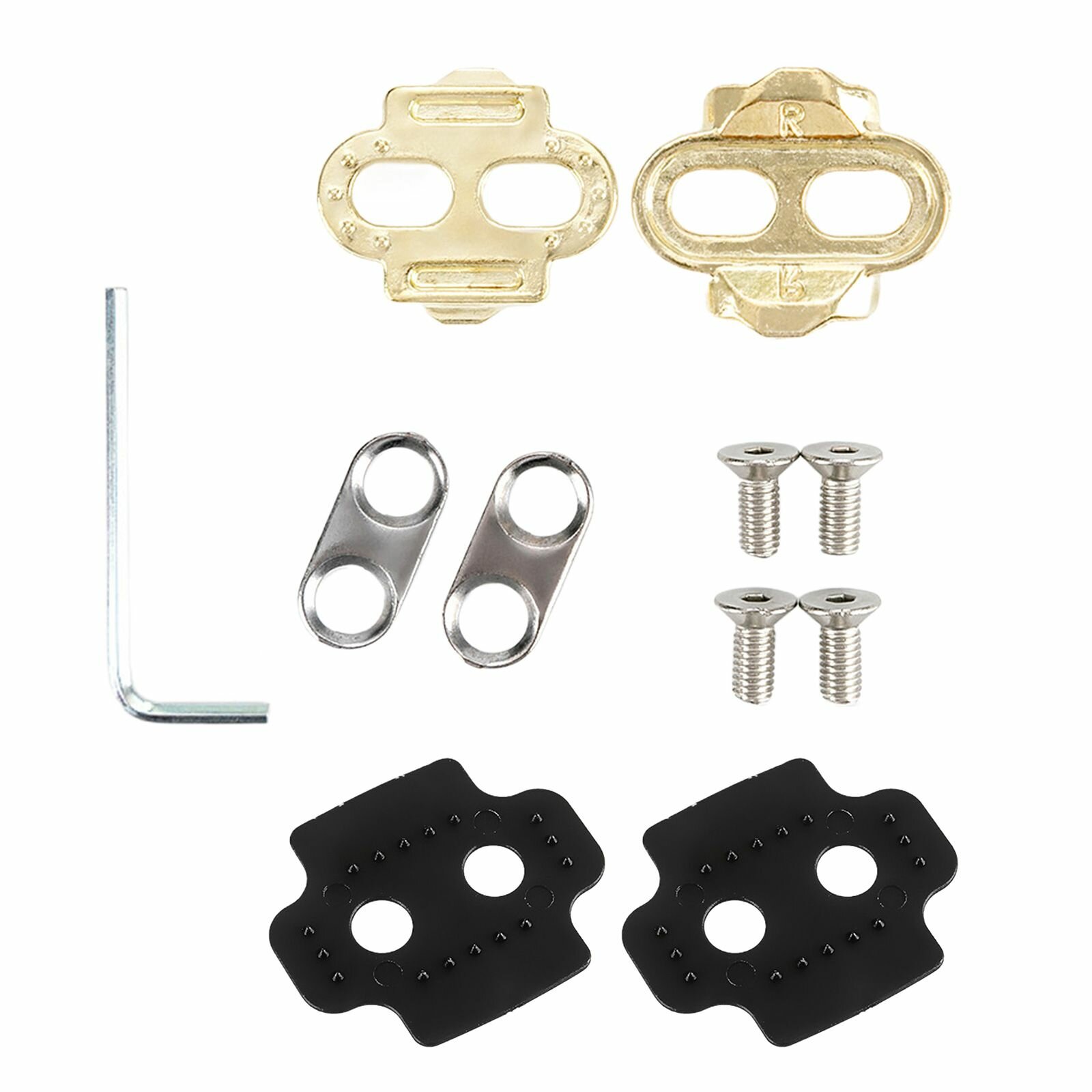 Горные велосипедные туфли Педали Шипы с винтами Аксессуар SPD адаптер