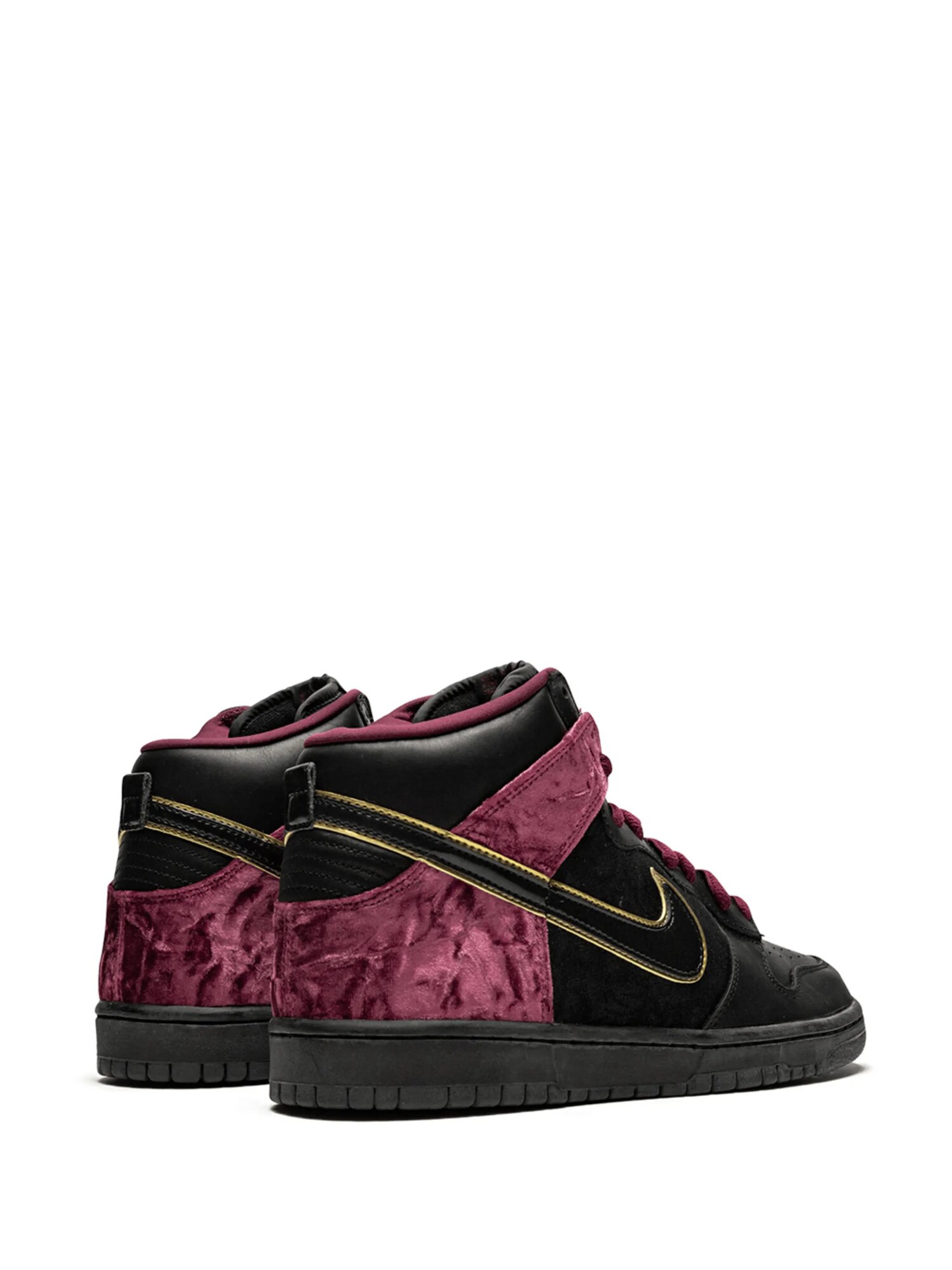 Кроссовки NIKE Dunk High Premium SB, размер 11 US, черный — фото 1