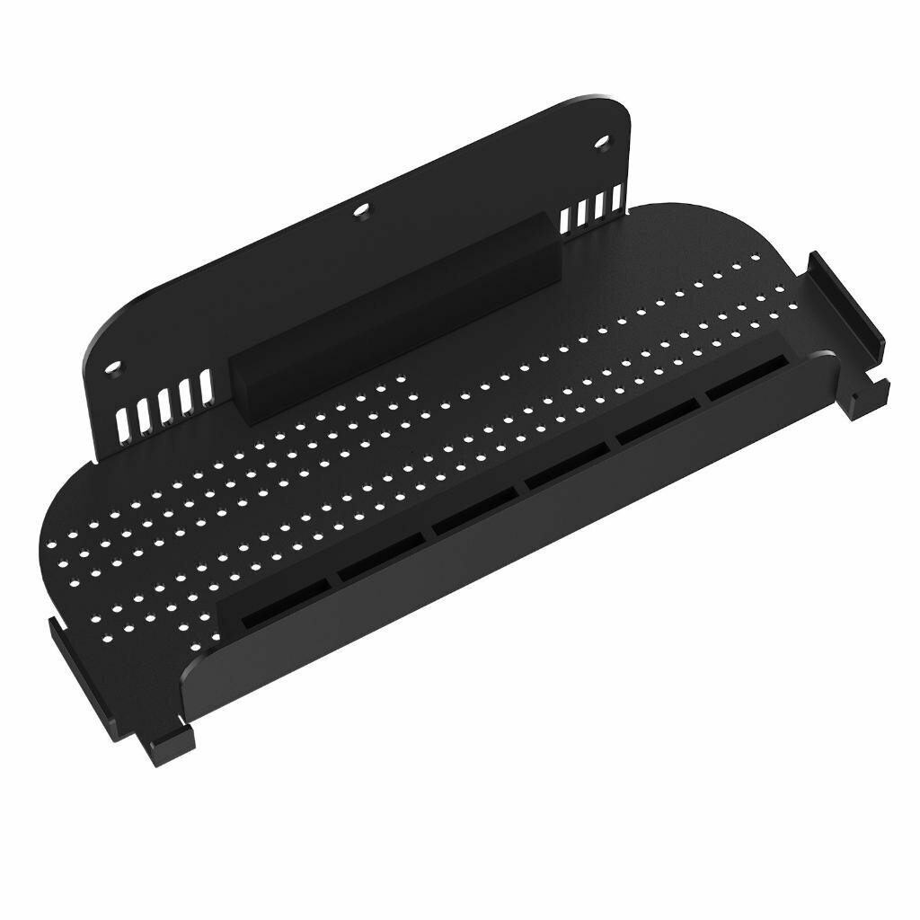 Крепление для консолей с отверстиями для охлаждения, Черный