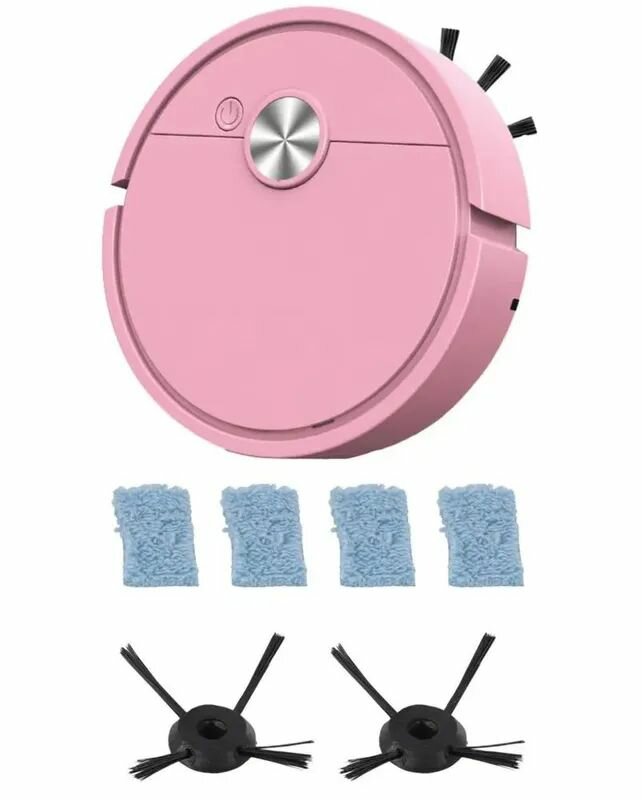 Интеллектуальный робот-подметальщик специальные аксессуары (2 боковые щетки 4 швабры)