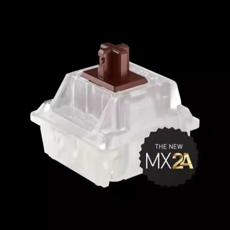 Переключатель Cherry MX2A RGB Коричневый Красный Синий Черный Серебристый Линейный Тактильный 3-контактный для пользовательской механической клавиатуры Gamer Switch Factory Lubed