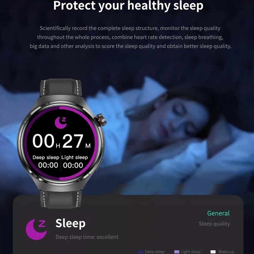 Smartwatch мужские Grey B0141, 300mAh — фото 1