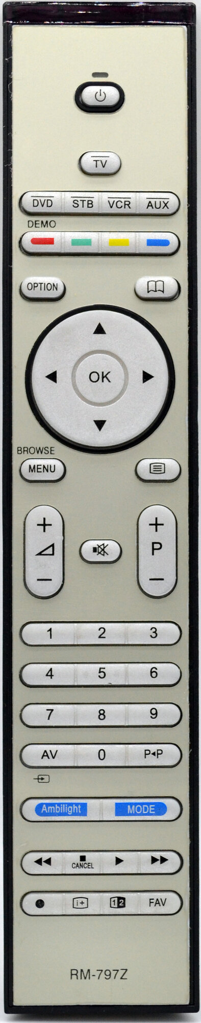 Пульт дистанционного управления для телевизоров Philips, универсальный RM-797Z