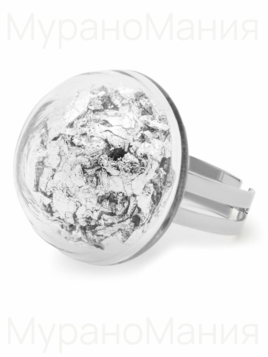 Кольцо, стекло, муранское стекло