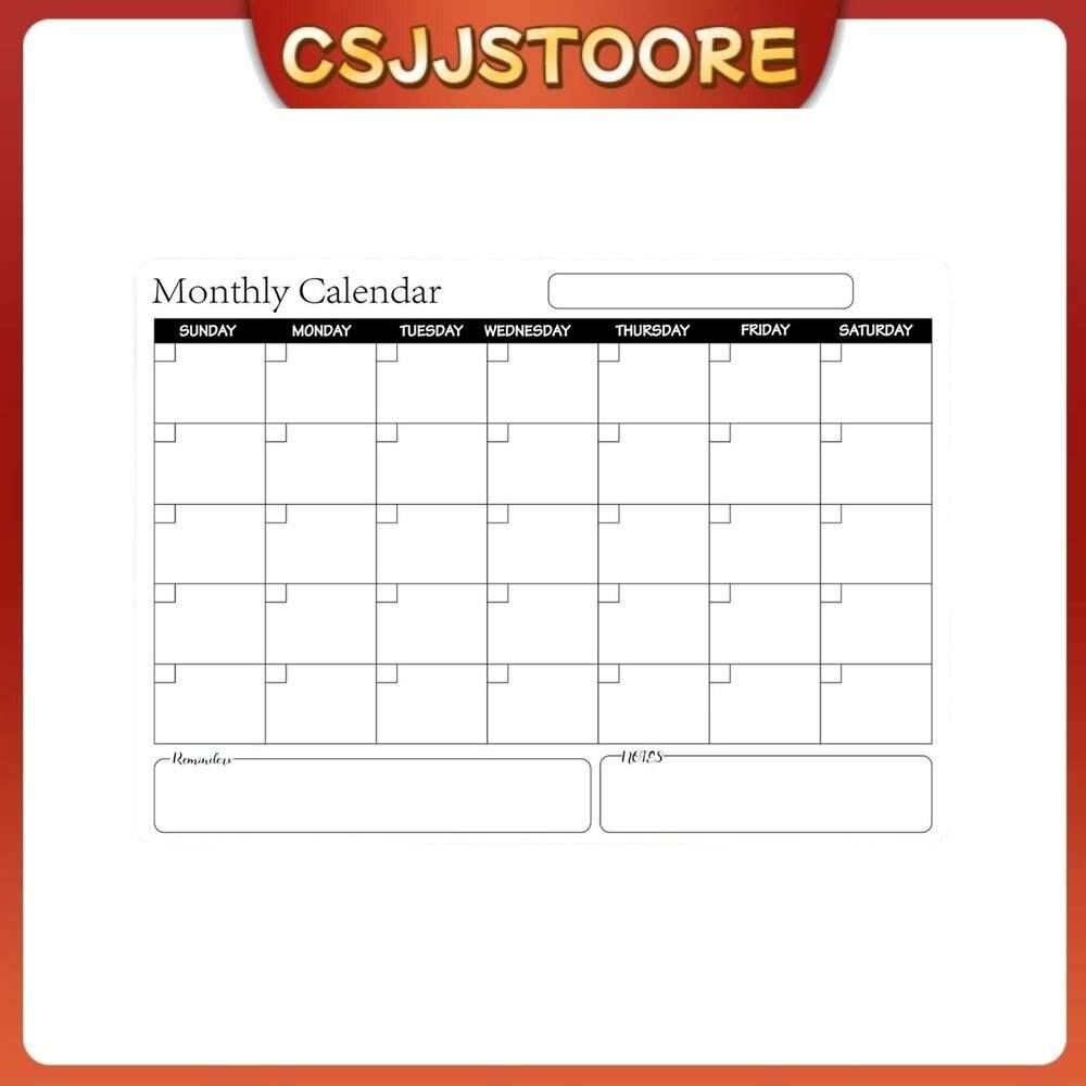 Магнитная доска-календарь для холодильника, планировщик